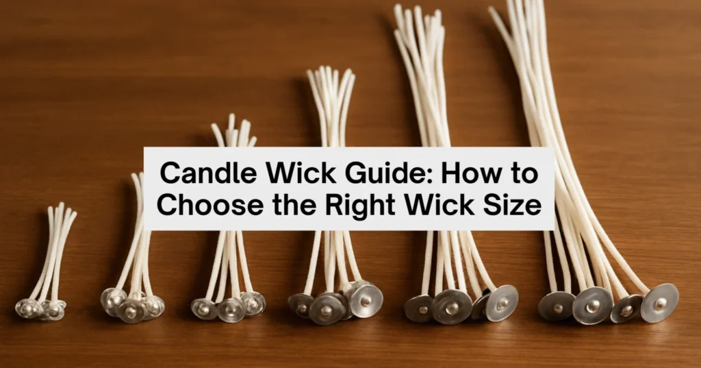 Candle Wick Guide: How to Choose the Right Wick Size