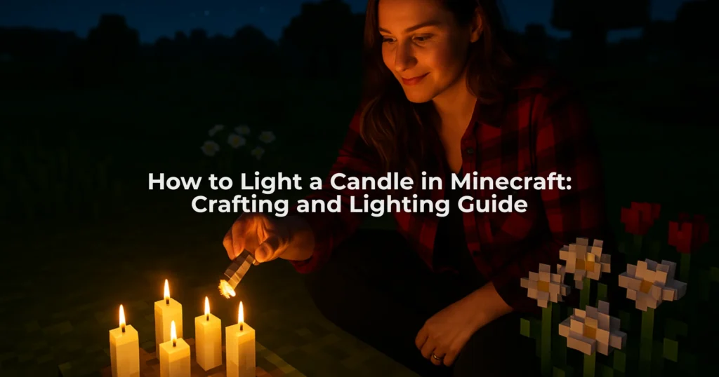 How to Light Candles in Minecraft? (100% Working Methods)